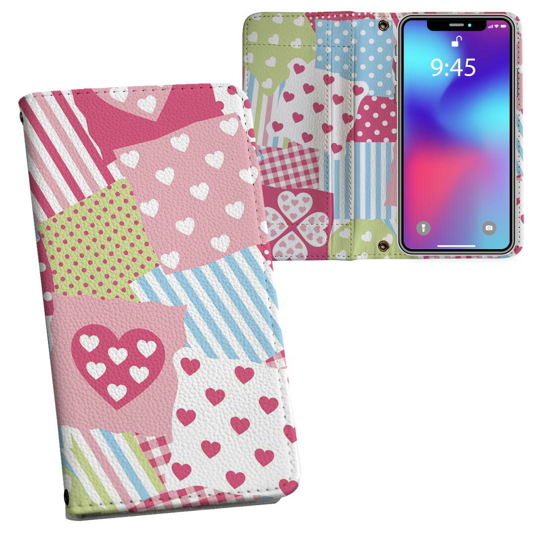 商品特徴・シームレスな両面フルデザイン、開いた時も内側のデザインが楽しめます・素材には高品質の人工革を貼った、しっかり厚みのあるタイプ・内側にはスマホを装着するケースが付属・機種専用のカメラホール仕様でケースを装着したままの撮影が可能・ワン...