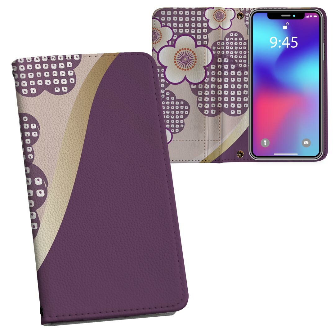 商品特徴・シームレスな両面フルデザイン、開いた時も内側のデザインが楽しめます・素材には高品質の人工革を貼った、しっかり厚みのあるタイプ・内側にはスマホを装着するケースが付属・機種専用のカメラホール仕様でケースを装着したままの撮影が可能・ワン...