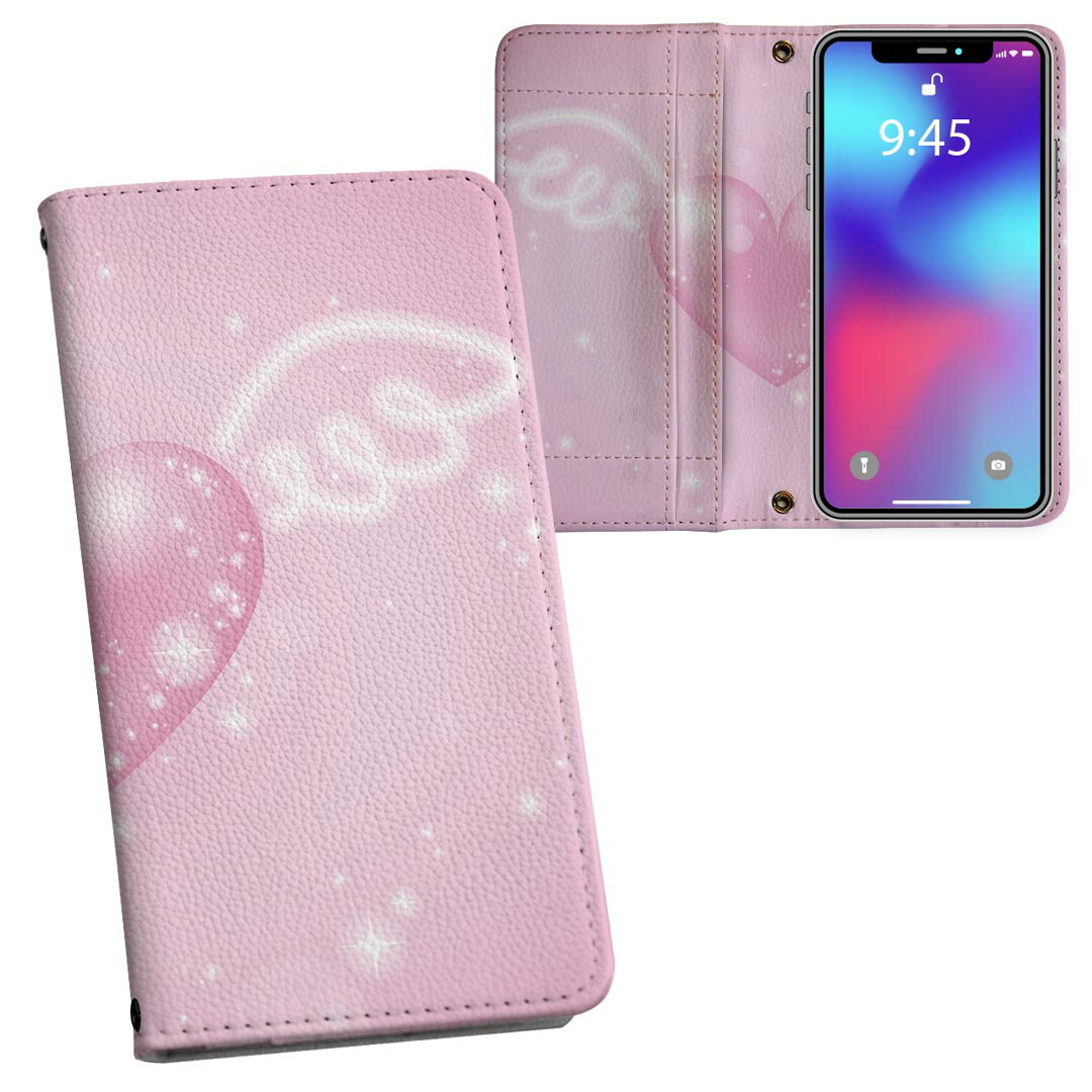 商品特徴・シームレスな両面フルデザイン、開いた時も内側のデザインが楽しめます・素材には高品質の人工革を貼った、しっかり厚みのあるタイプ・内側にはスマホを装着するケースが付属・機種専用のカメラホール仕様でケースを装着したままの撮影が可能・ワン...