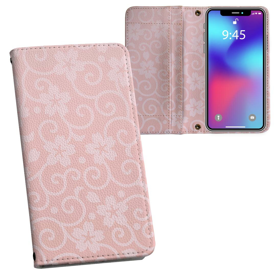 商品特徴・シームレスな両面フルデザイン、開いた時も内側のデザインが楽しめます・素材には高品質の人工革を貼った、しっかり厚みのあるタイプ・内側にはスマホを装着するケースが付属・機種専用のカメラホール仕様でケースを装着したままの撮影が可能・ワン...