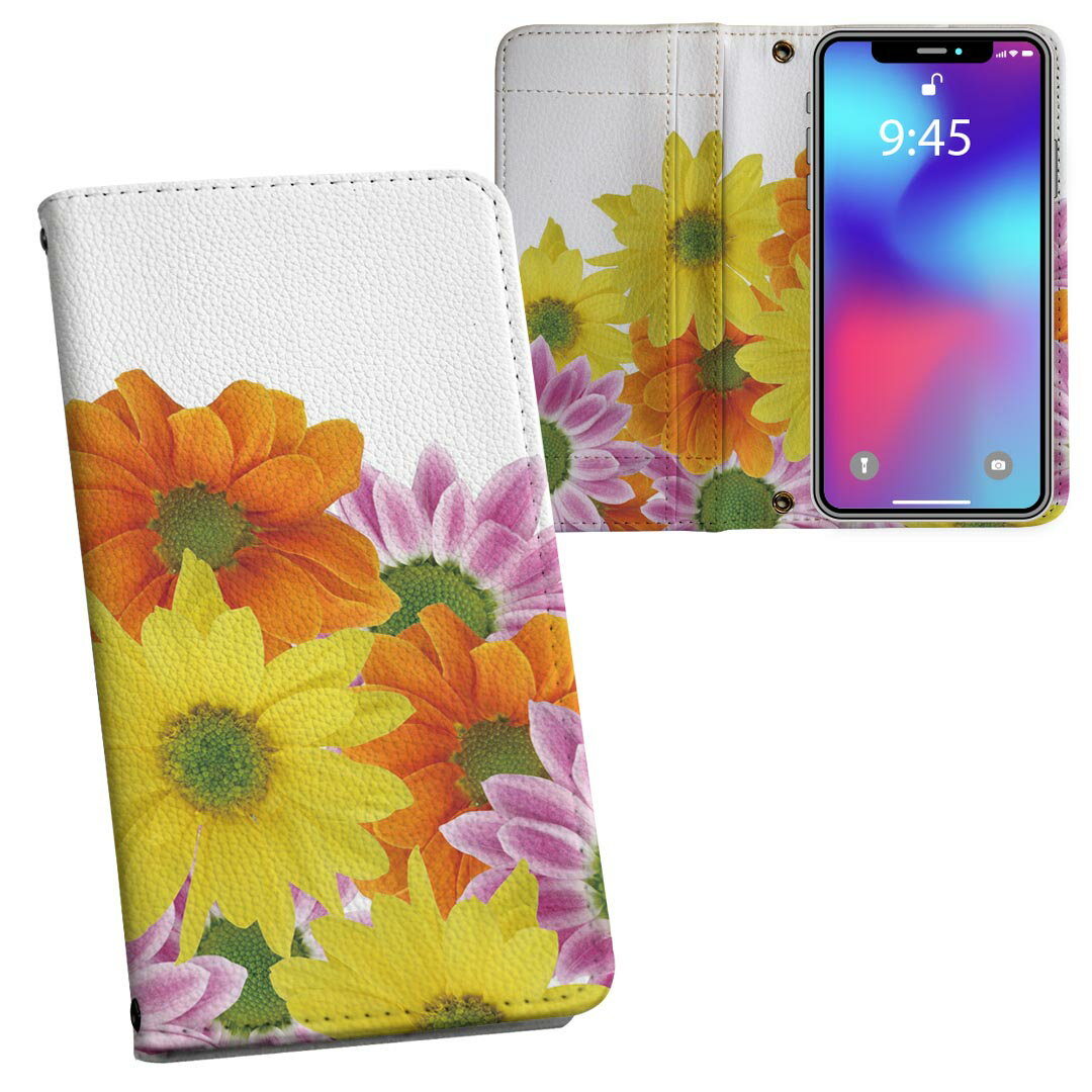 商品特徴・シームレスな両面フルデザイン、開いた時も内側のデザインが楽しめます・素材には高品質の人工革を貼った、しっかり厚みのあるタイプ・内側にはスマホを装着するケースが付属・機種専用のカメラホール仕様でケースを装着したままの撮影が可能・ワン...