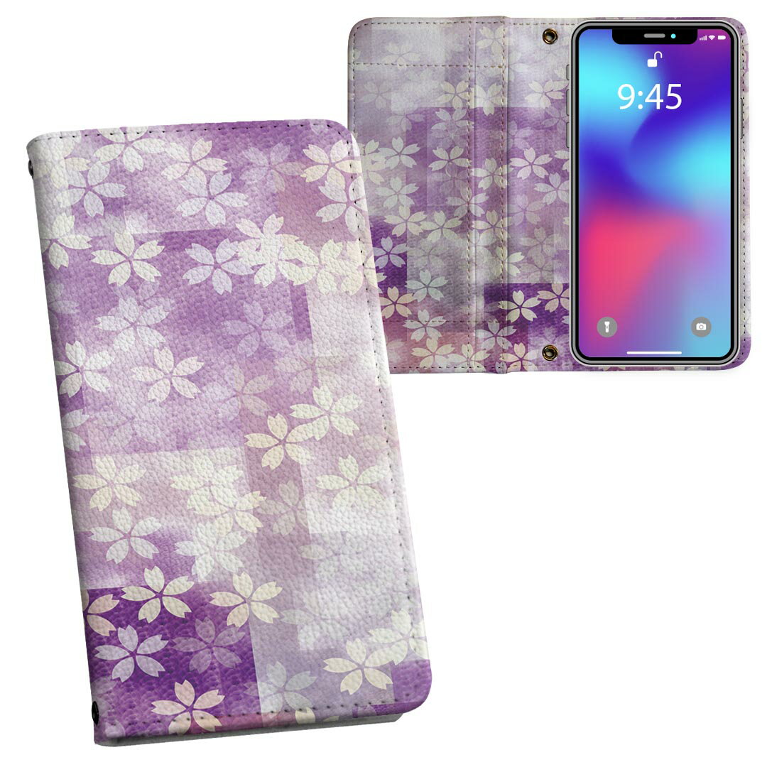 商品特徴・シームレスな両面フルデザイン、開いた時も内側のデザインが楽しめます・素材には高品質の人工革を貼った、しっかり厚みのあるタイプ・内側にはスマホを装着するケースが付属・機種専用のカメラホール仕様でケースを装着したままの撮影が可能・ワン...