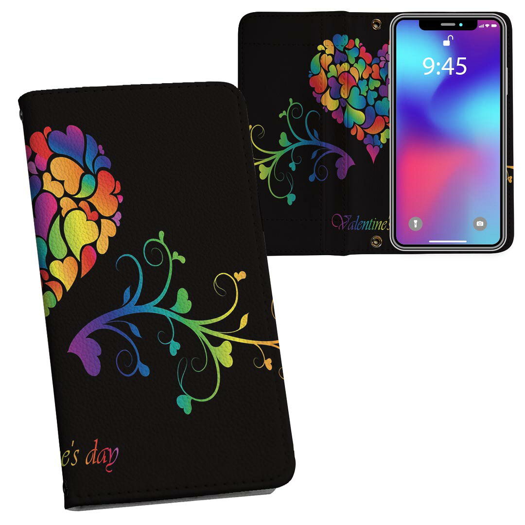 商品特徴・シームレスな両面フルデザイン、開いた時も内側のデザインが楽しめます・素材には高品質の人工革を貼った、しっかり厚みのあるタイプ・内側にはスマホを装着するケースが付属・機種専用のカメラホール仕様でケースを装着したままの撮影が可能・ワン...