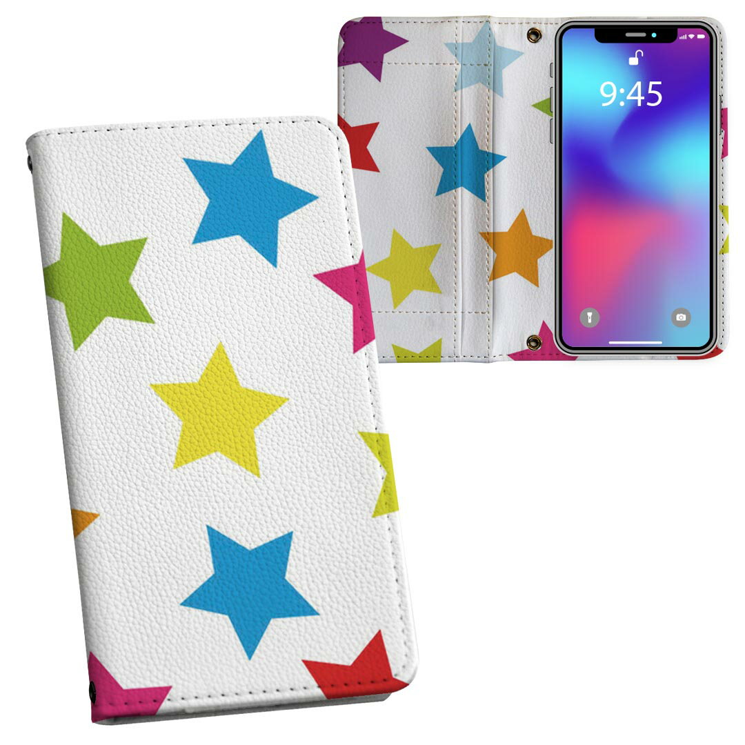 商品特徴・シームレスな両面フルデザイン、開いた時も内側のデザインが楽しめます・素材には高品質の人工革を貼った、しっかり厚みのあるタイプ・内側にはスマホを装着するケースが付属・機種専用のカメラホール仕様でケースを装着したままの撮影が可能・ワン...