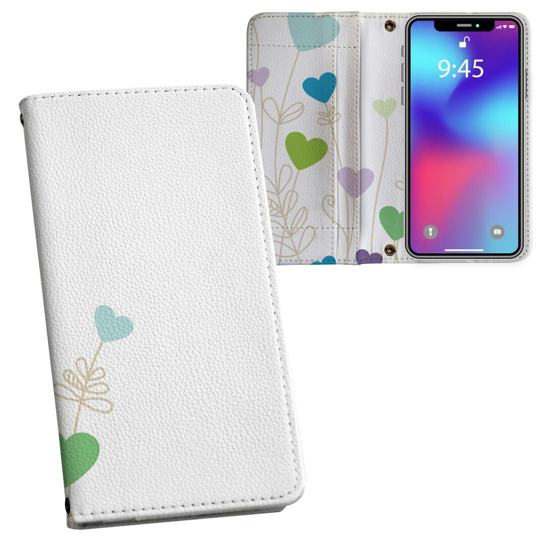 商品特徴・シームレスな両面フルデザイン、開いた時も内側のデザインが楽しめます・素材には高品質の人工革を貼った、しっかり厚みのあるタイプ・内側にはスマホを装着するケースが付属・機種専用のカメラホール仕様でケースを装着したままの撮影が可能・ワン...