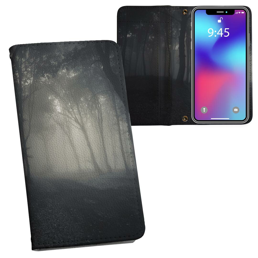 商品特徴・シームレスな両面フルデザイン、開いた時も内側のデザインが楽しめます・素材には高品質の人工革を貼った、しっかり厚みのあるタイプ・内側にはスマホを装着するケースが付属・機種専用のカメラホール仕様でケースを装着したままの撮影が可能・ワン...