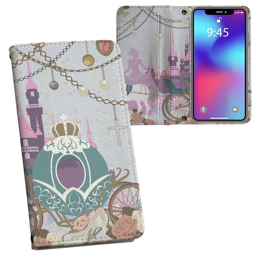 商品特徴・シームレスな両面フルデザイン、開いた時も内側のデザインが楽しめます・素材には高品質の人工革を貼った、しっかり厚みのあるタイプ・内側にはスマホを装着するケースが付属・機種専用のカメラホール仕様でケースを装着したままの撮影が可能・ワン...