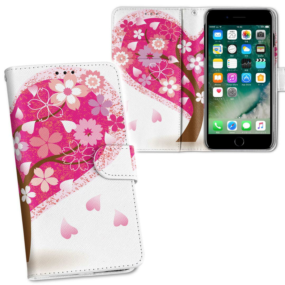 商品特徴・シームレスな両面フルデザイン、開いた時も内側のデザインが楽しめます・素材には高品質の人工革を貼った、しっかり厚みのあるタイプ・内側にはスマホを装着するケースが付属・機種専用のカメラホール仕様でケースを装着したままの撮影が可能・ワン...