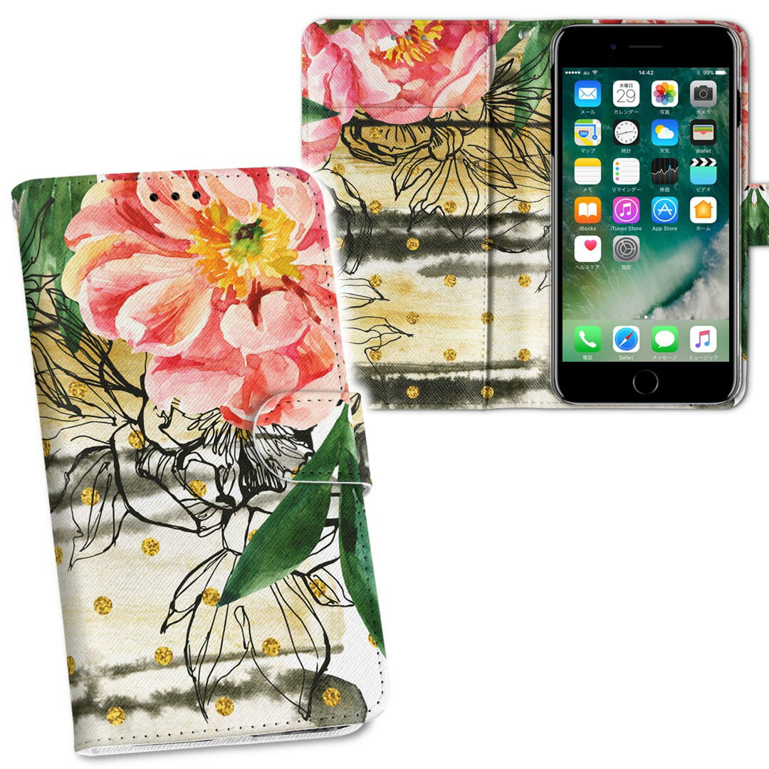 商品特徴・シームレスな両面フルデザイン、開いた時も内側のデザインが楽しめます・素材には高品質の人工革を貼った、しっかり厚みのあるタイプ・内側にはスマホを装着するケースが付属・機種専用のカメラホール仕様でケースを装着したままの撮影が可能・ワン...