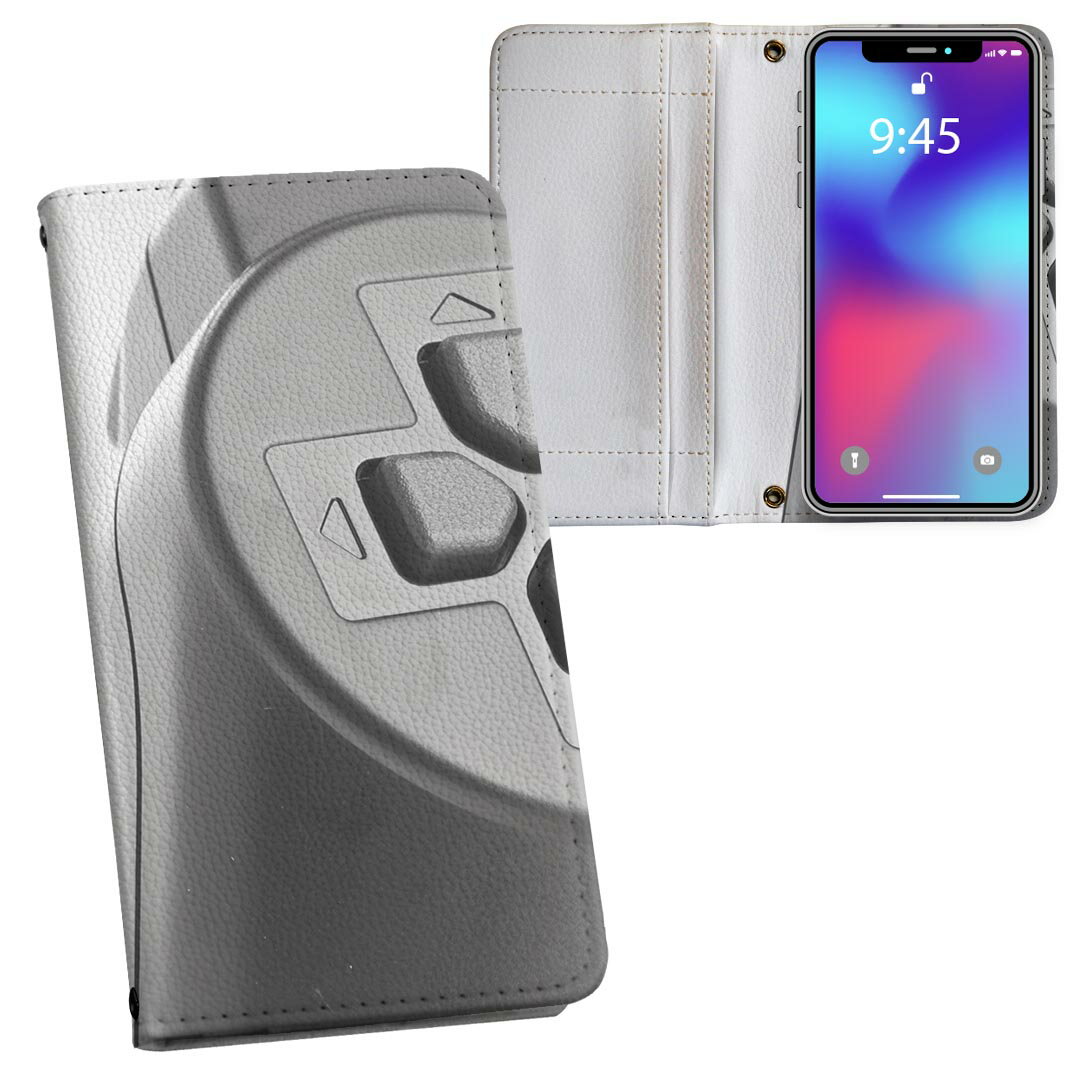 商品特徴・シームレスな両面フルデザイン、開いた時も内側のデザインが楽しめます・素材には高品質の人工革を貼った、しっかり厚みのあるタイプ・内側にはスマホを装着するケースが付属・機種専用のカメラホール仕様でケースを装着したままの撮影が可能・ワン...