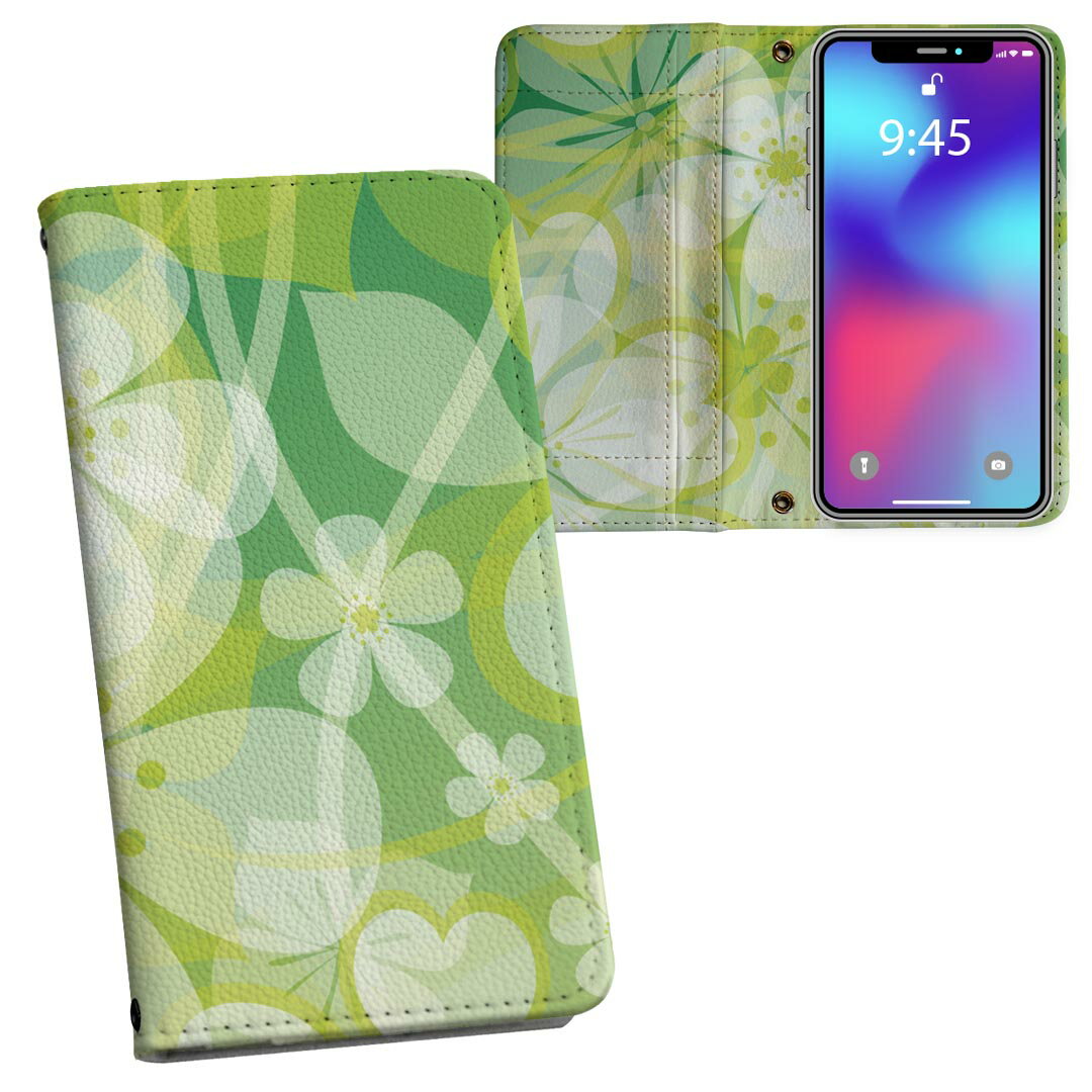 商品特徴・シームレスな両面フルデザイン、開いた時も内側のデザインが楽しめます・素材には高品質の人工革を貼った、しっかり厚みのあるタイプ・内側にはスマホを装着するケースが付属・機種専用のカメラホール仕様でケースを装着したままの撮影が可能・ワン...