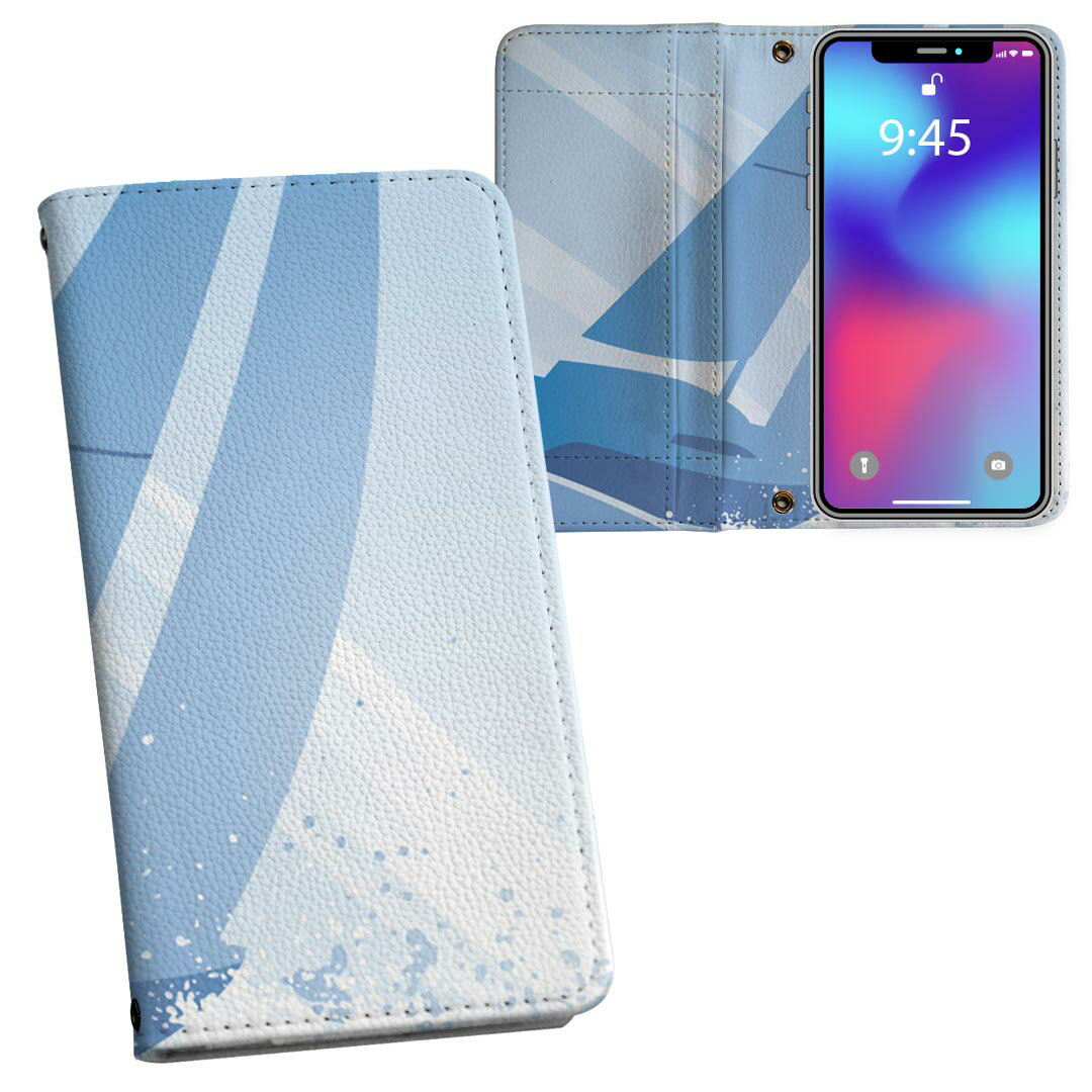 商品特徴・シームレスな両面フルデザイン、開いた時も内側のデザインが楽しめます・素材には高品質の人工革を貼った、しっかり厚みのあるタイプ・内側にはスマホを装着するケースが付属・機種専用のカメラホール仕様でケースを装着したままの撮影が可能・ワン...