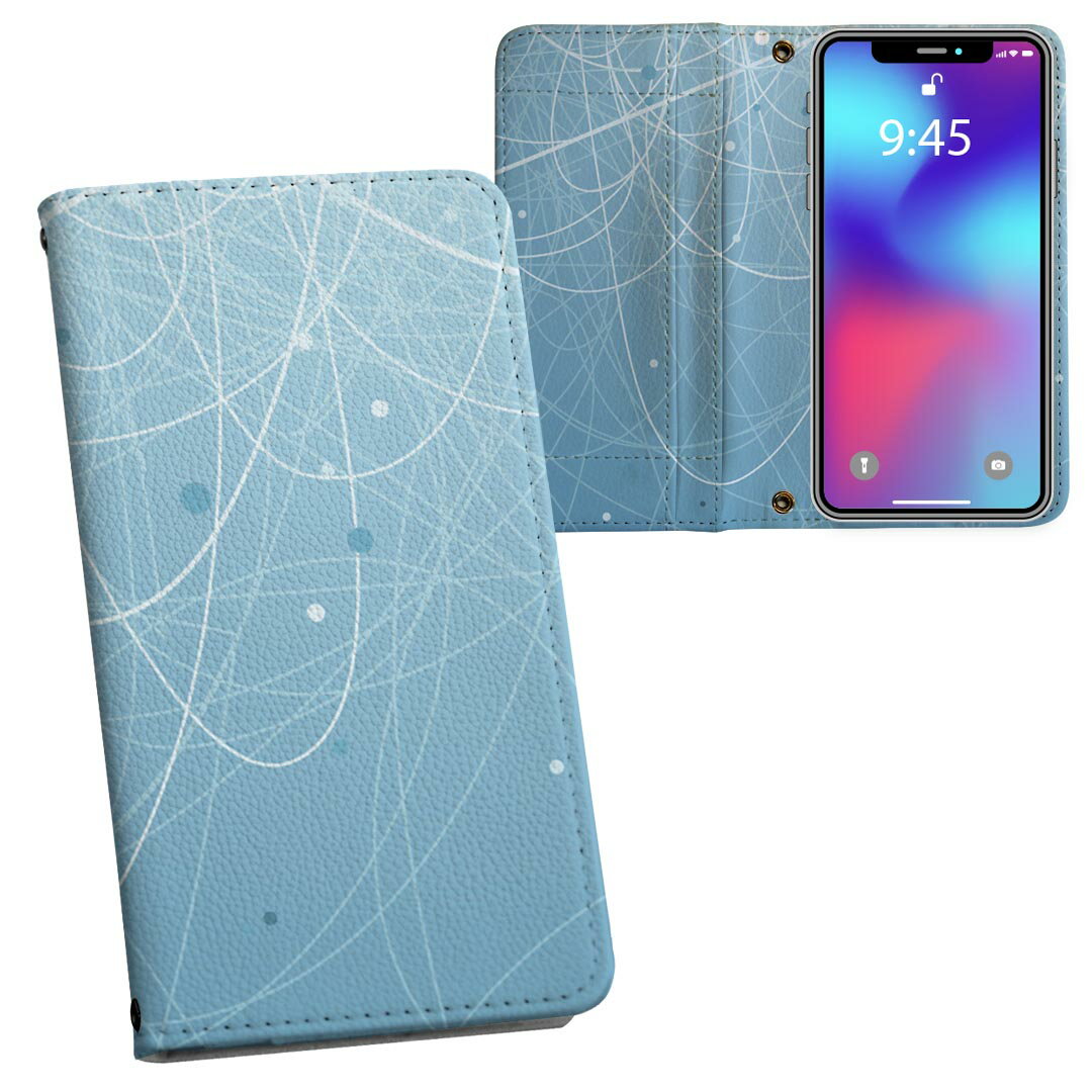 商品特徴・シームレスな両面フルデザイン、開いた時も内側のデザインが楽しめます・素材には高品質の人工革を貼った、しっかり厚みのあるタイプ・内側にはスマホを装着するケースが付属・機種専用のカメラホール仕様でケースを装着したままの撮影が可能・ワン...