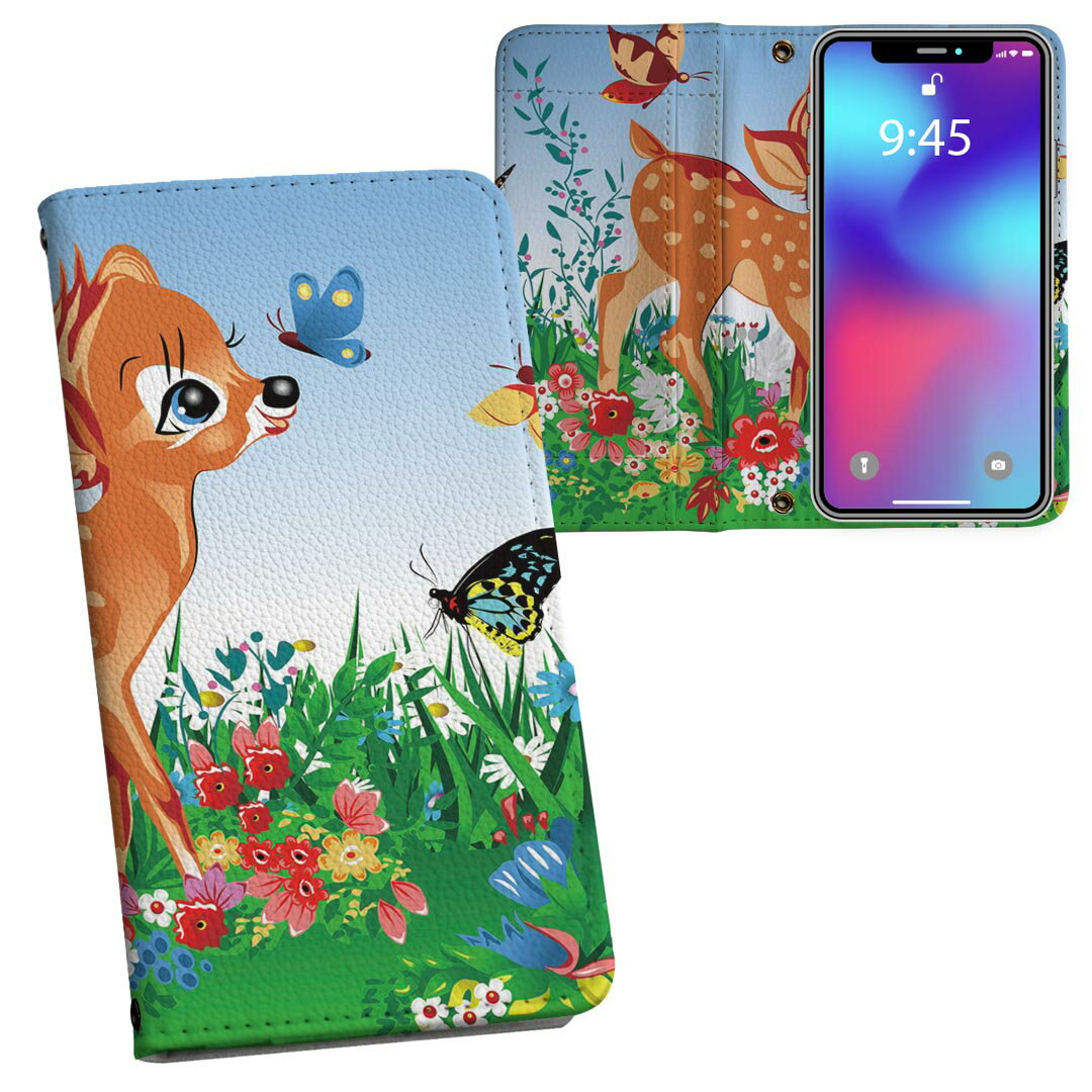 商品特徴・シームレスな両面フルデザイン、開いた時も内側のデザインが楽しめます・素材には高品質の人工革を貼った、しっかり厚みのあるタイプ・内側にはスマホを装着するケースが付属・機種専用のカメラホール仕様でケースを装着したままの撮影が可能・ワン...