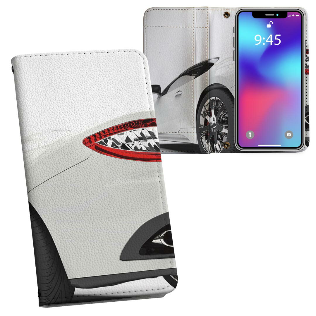 商品特徴・シームレスな両面フルデザイン、開いた時も内側のデザインが楽しめます・素材には高品質の人工革を貼った、しっかり厚みのあるタイプ・内側にはスマホを装着するケースが付属・機種専用のカメラホール仕様でケースを装着したままの撮影が可能・ワン...