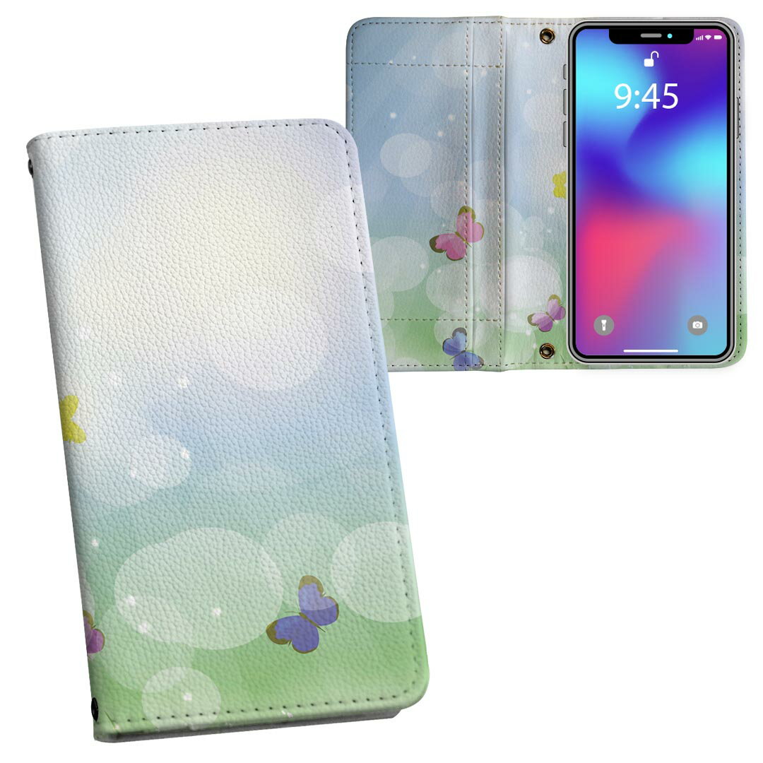 商品特徴・シームレスな両面フルデザイン、開いた時も内側のデザインが楽しめます・素材には高品質の人工革を貼った、しっかり厚みのあるタイプ・内側にはスマホを装着するケースが付属・機種専用のカメラホール仕様でケースを装着したままの撮影が可能・ワン...