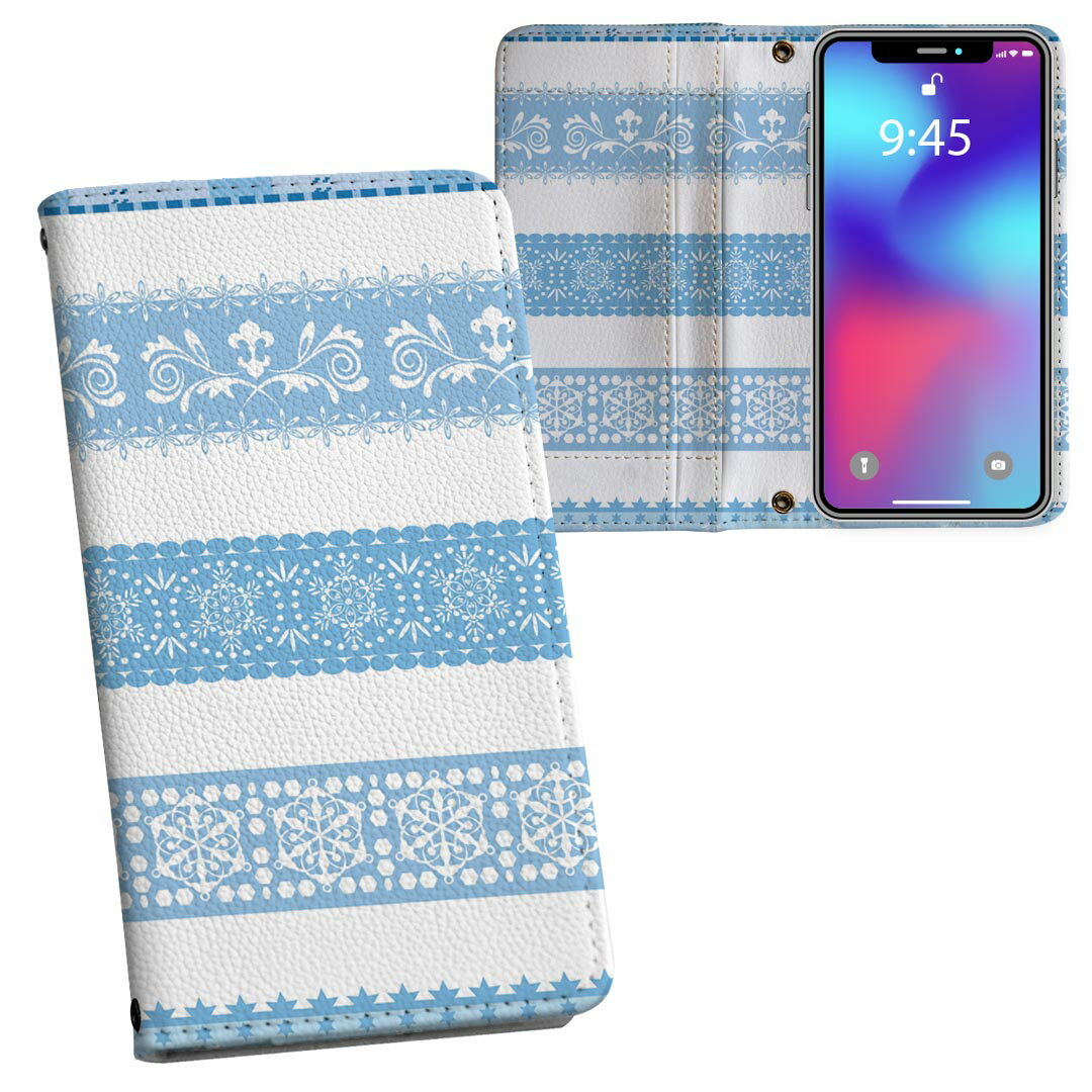 商品特徴・シームレスな両面フルデザイン、開いた時も内側のデザインが楽しめます・素材には高品質の人工革を貼った、しっかり厚みのあるタイプ・内側にはスマホを装着するケースが付属・機種専用のカメラホール仕様でケースを装着したままの撮影が可能・ワン...