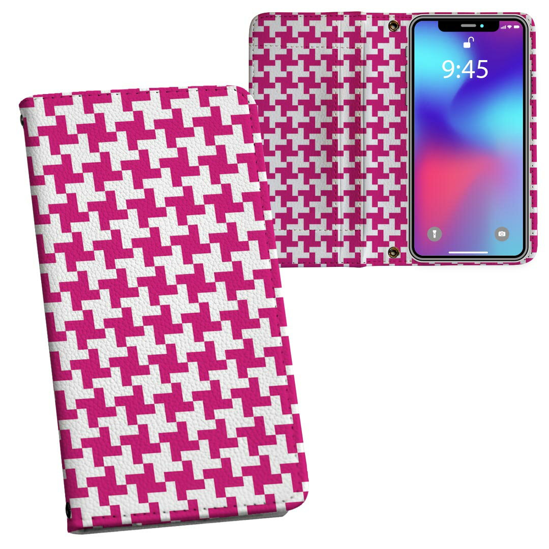 商品特徴・シームレスな両面フルデザイン、開いた時も内側のデザインが楽しめます・素材には高品質の人工革を貼った、しっかり厚みのあるタイプ・内側にはスマホを装着するケースが付属・機種専用のカメラホール仕様でケースを装着したままの撮影が可能・ワン...