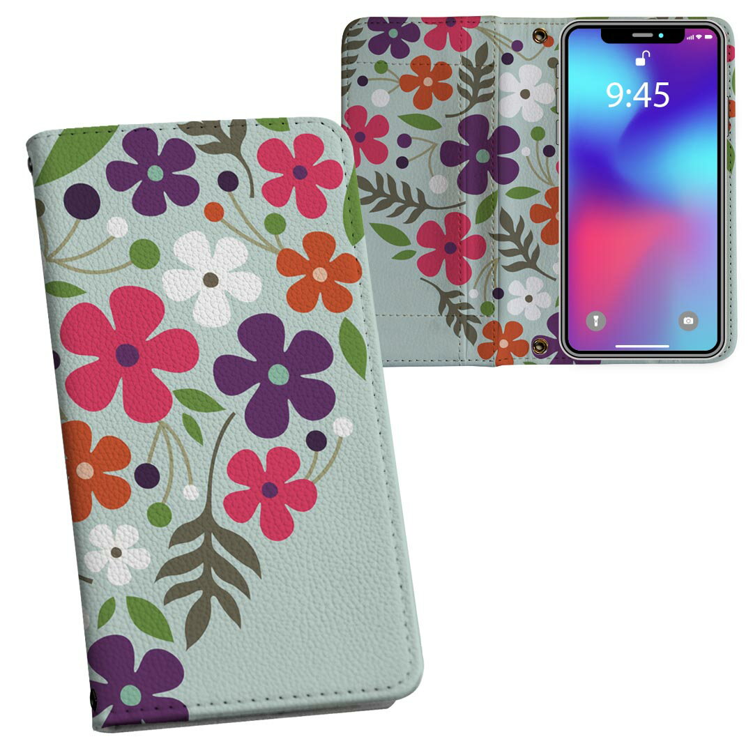 商品特徴・シームレスな両面フルデザイン、開いた時も内側のデザインが楽しめます・素材には高品質の人工革を貼った、しっかり厚みのあるタイプ・内側にはスマホを装着するケースが付属・機種専用のカメラホール仕様でケースを装着したままの撮影が可能・ワン...