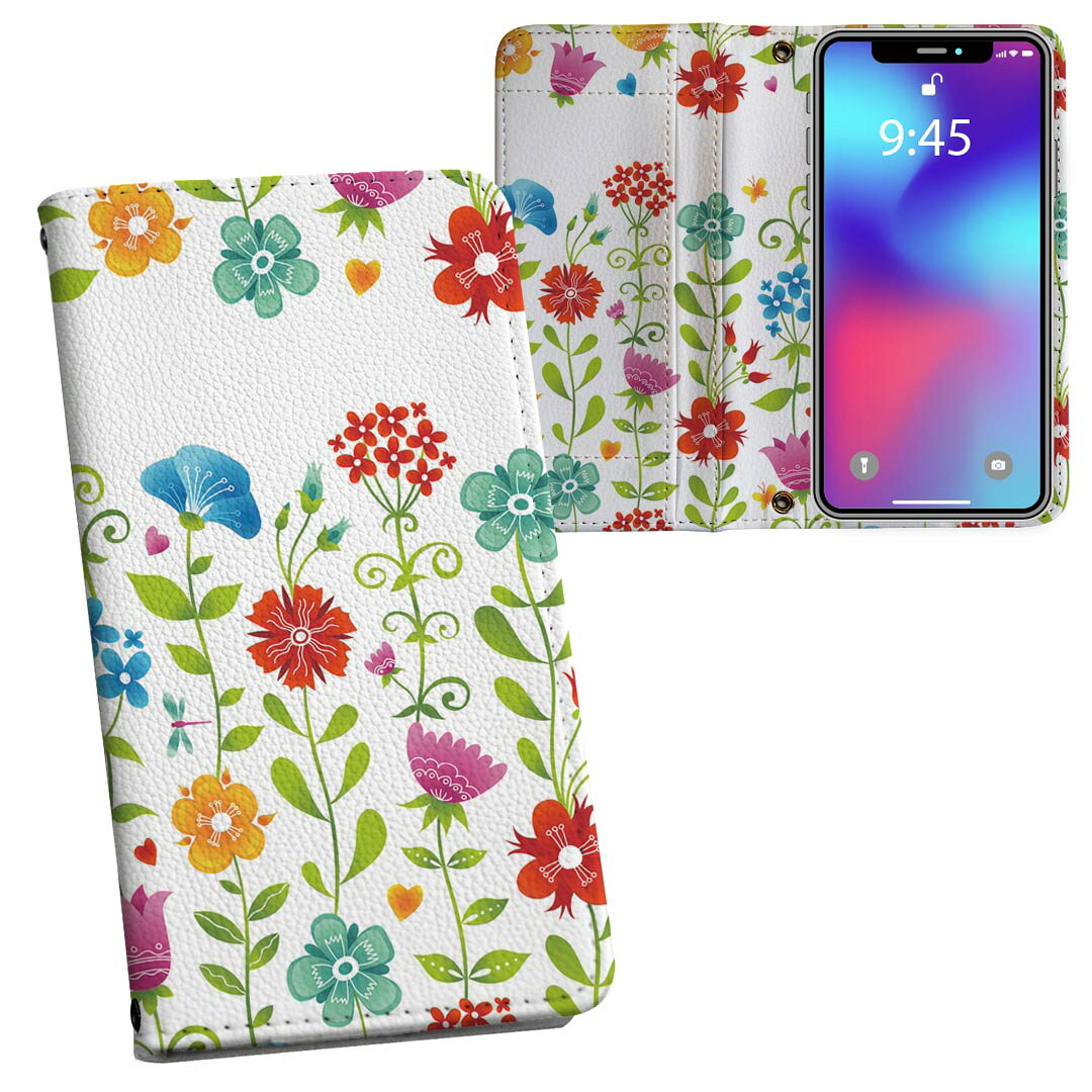 商品特徴・シームレスな両面フルデザイン、開いた時も内側のデザインが楽しめます・素材には高品質の人工革を貼った、しっかり厚みのあるタイプ・内側にはスマホを装着するケースが付属・機種専用のカメラホール仕様でケースを装着したままの撮影が可能・ワン...