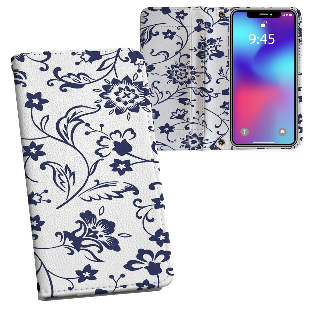 商品特徴・シームレスな両面フルデザイン、開いた時も内側のデザインが楽しめます・素材には高品質の人工革を貼った、しっかり厚みのあるタイプ・内側にはスマホを装着するケースが付属・機種専用のカメラホール仕様でケースを装着したままの撮影が可能・ワン...