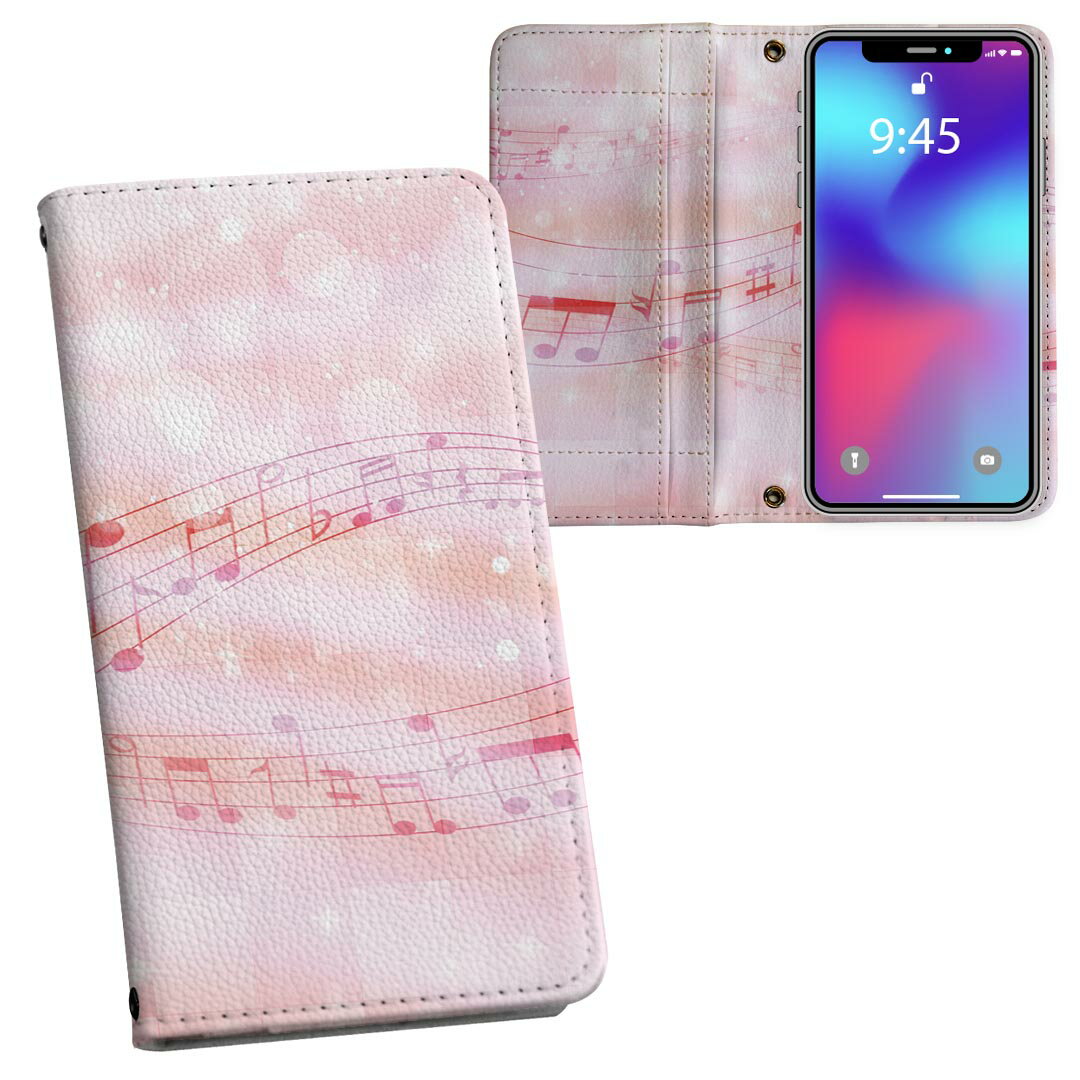 商品特徴・シームレスな両面フルデザイン、開いた時も内側のデザインが楽しめます・素材には高品質の人工革を貼った、しっかり厚みのあるタイプ・内側にはスマホを装着するケースが付属・機種専用のカメラホール仕様でケースを装着したままの撮影が可能・ワン...