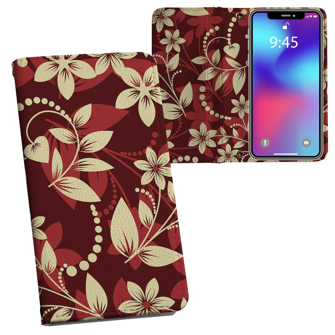 商品特徴・シームレスな両面フルデザイン、開いた時も内側のデザインが楽しめます・素材には高品質の人工革を貼った、しっかり厚みのあるタイプ・内側にはスマホを装着するケースが付属・機種専用のカメラホール仕様でケースを装着したままの撮影が可能・ワン...