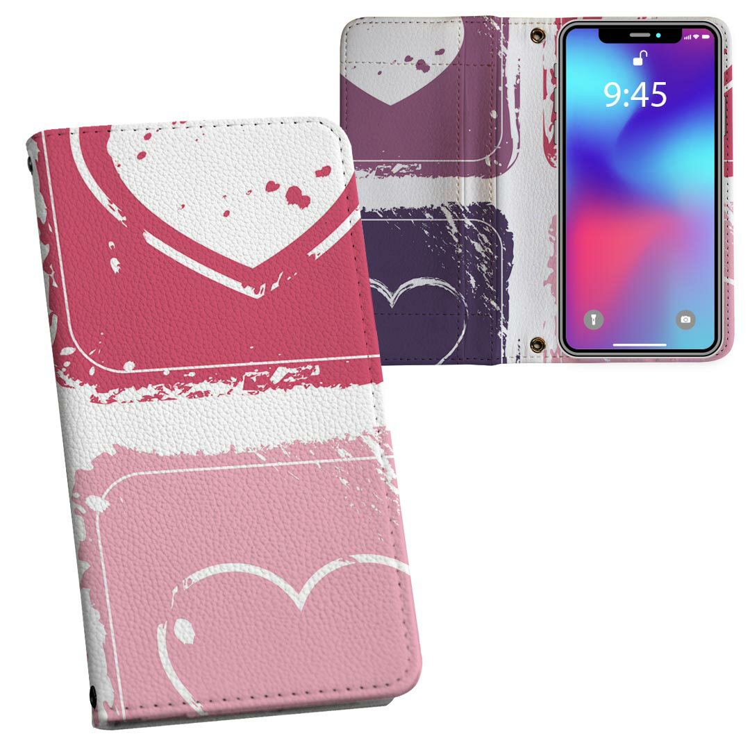 商品特徴・シームレスな両面フルデザイン、開いた時も内側のデザインが楽しめます・素材には高品質の人工革を貼った、しっかり厚みのあるタイプ・内側にはスマホを装着するケースが付属・機種専用のカメラホール仕様でケースを装着したままの撮影が可能・ワン...