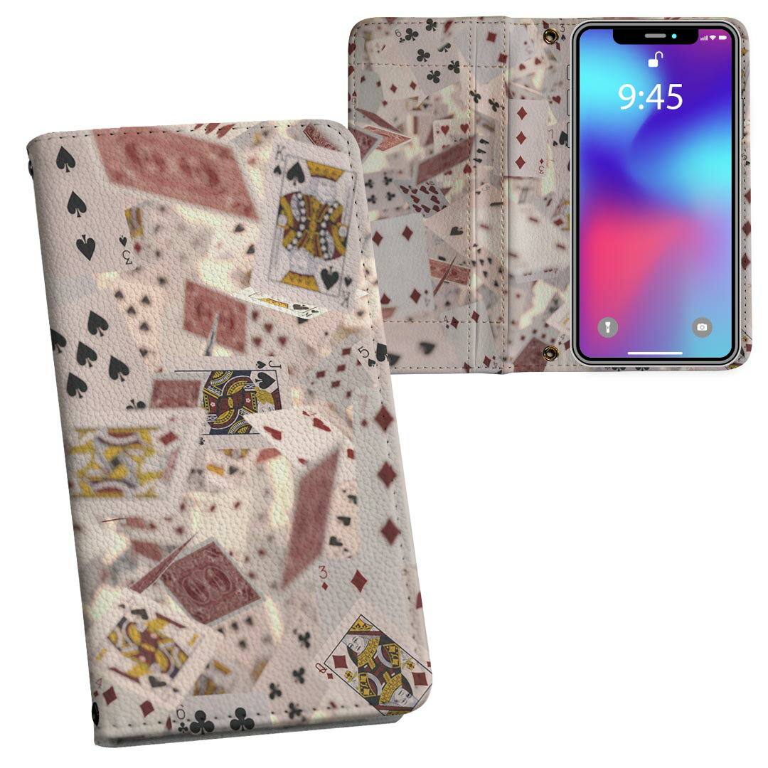 商品特徴・シームレスな両面フルデザイン、開いた時も内側のデザインが楽しめます・素材には高品質の人工革を貼った、しっかり厚みのあるタイプ・内側にはスマホを装着するケースが付属・機種専用のカメラホール仕様でケースを装着したままの撮影が可能・ワン...