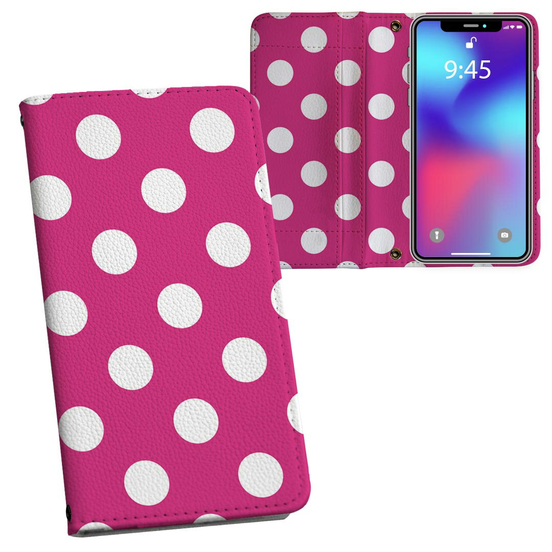 商品特徴・シームレスな両面フルデザイン、開いた時も内側のデザインが楽しめます・素材には高品質の人工革を貼った、しっかり厚みのあるタイプ・内側にはスマホを装着するケースが付属・機種専用のカメラホール仕様でケースを装着したままの撮影が可能・ワン...