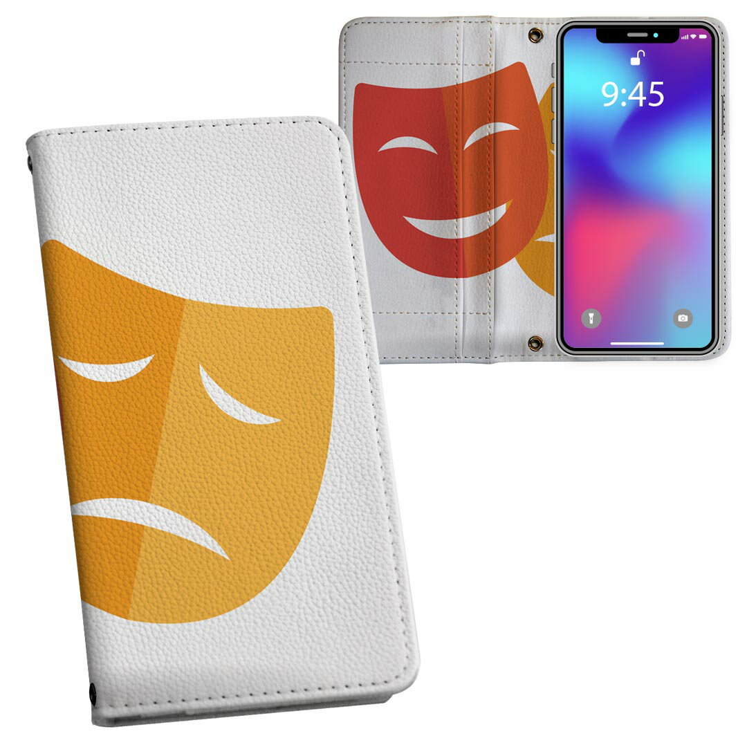 商品特徴・シームレスな両面フルデザイン、開いた時も内側のデザインが楽しめます・素材には高品質の人工革を貼った、しっかり厚みのあるタイプ・内側にはスマホを装着するケースが付属・機種専用のカメラホール仕様でケースを装着したままの撮影が可能・ワン...