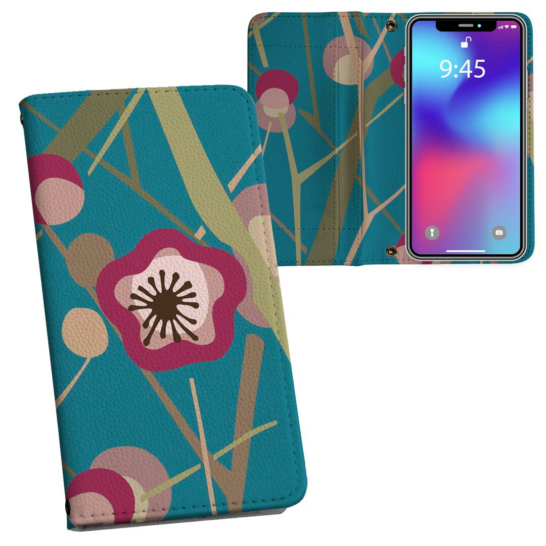 商品特徴・シームレスな両面フルデザイン、開いた時も内側のデザインが楽しめます・素材には高品質の人工革を貼った、しっかり厚みのあるタイプ・内側にはスマホを装着するケースが付属・機種専用のカメラホール仕様でケースを装着したままの撮影が可能・ワン...