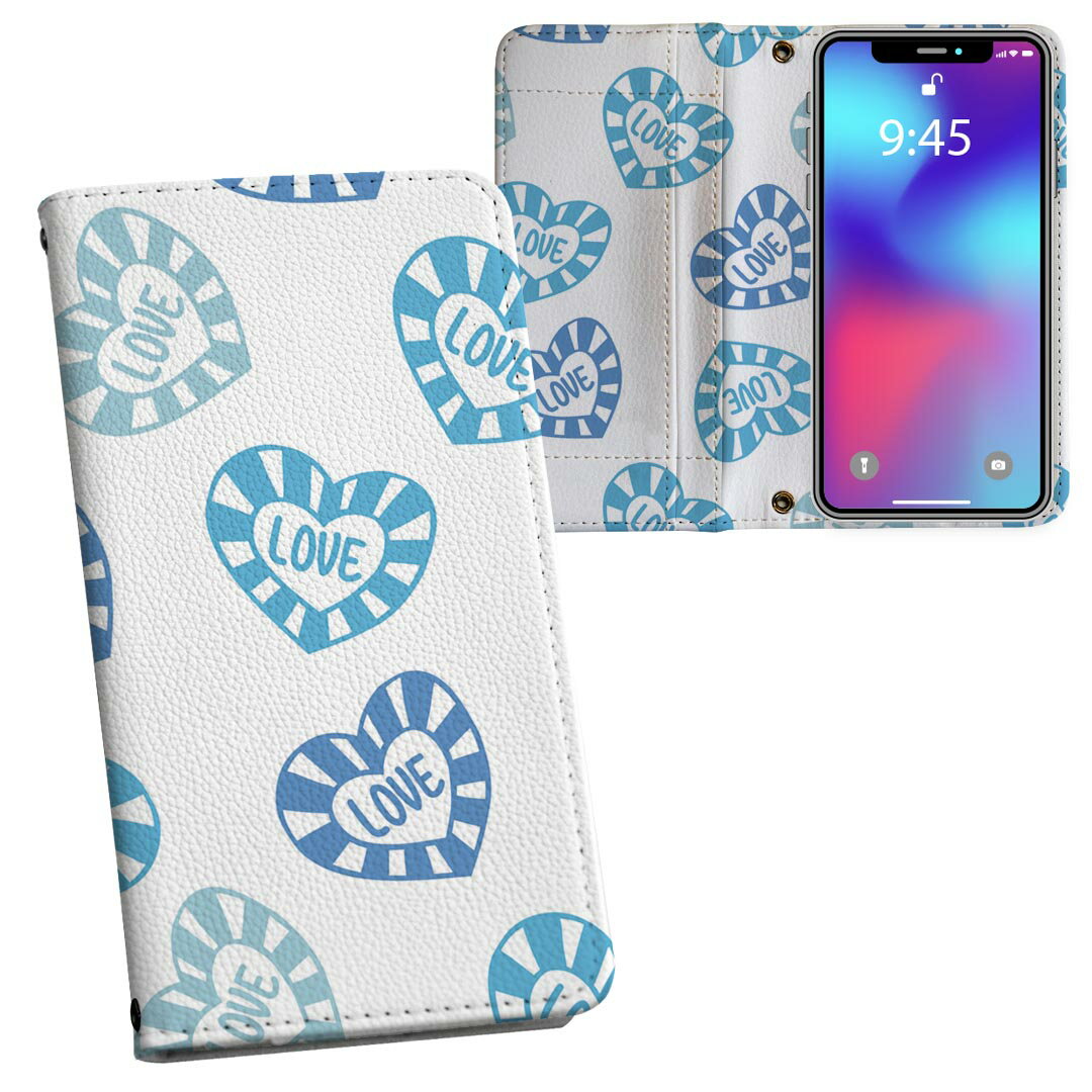 商品特徴・シームレスな両面フルデザイン、開いた時も内側のデザインが楽しめます・素材には高品質の人工革を貼った、しっかり厚みのあるタイプ・内側にはスマホを装着するケースが付属・機種専用のカメラホール仕様でケースを装着したままの撮影が可能・ワン...