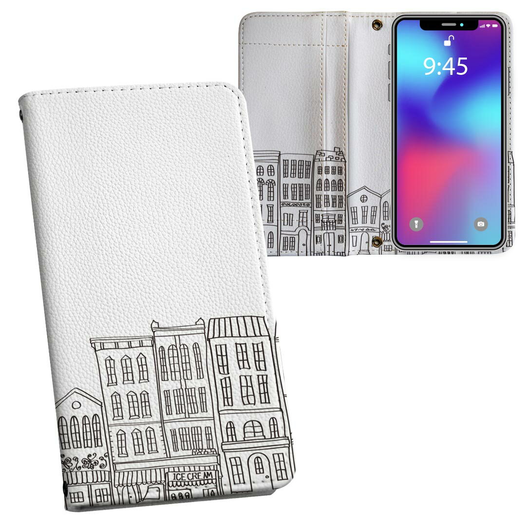 商品特徴・シームレスな両面フルデザイン、開いた時も内側のデザインが楽しめます・素材には高品質の人工革を貼った、しっかり厚みのあるタイプ・内側にはスマホを装着するケースが付属・機種専用のカメラホール仕様でケースを装着したままの撮影が可能・ワン...