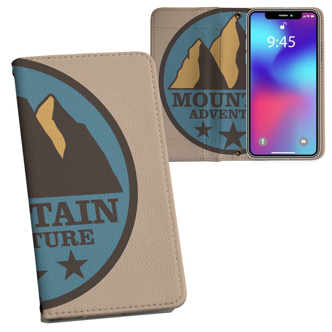 商品特徴・シームレスな両面フルデザイン、開いた時も内側のデザインが楽しめます・素材には高品質の人工革を貼った、しっかり厚みのあるタイプ・内側にはスマホを装着するケースが付属・機種専用のカメラホール仕様でケースを装着したままの撮影が可能・ワン...