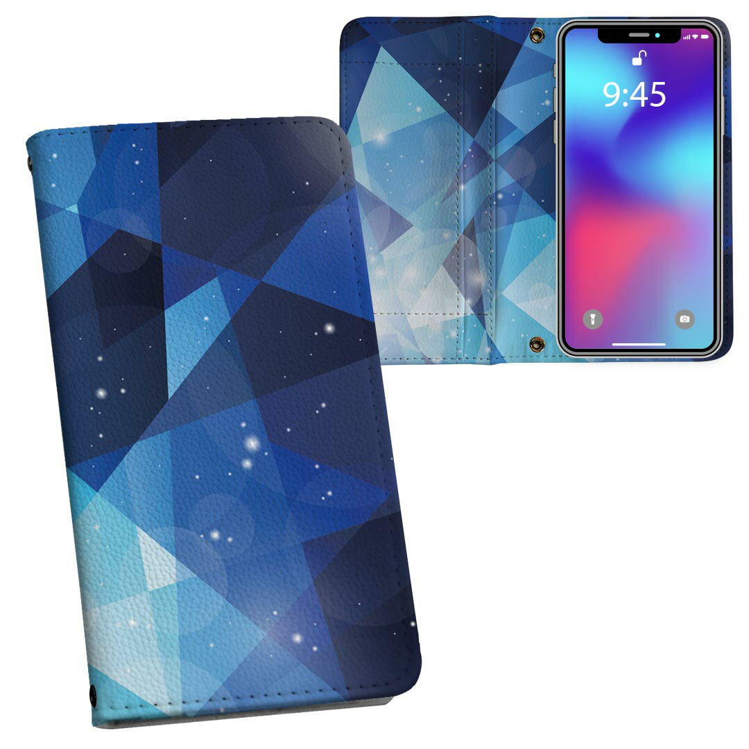 商品特徴・シームレスな両面フルデザイン、開いた時も内側のデザインが楽しめます・素材には高品質の人工革を貼った、しっかり厚みのあるタイプ・内側にはスマホを装着するケースが付属・機種専用のカメラホール仕様でケースを装着したままの撮影が可能・ワン...