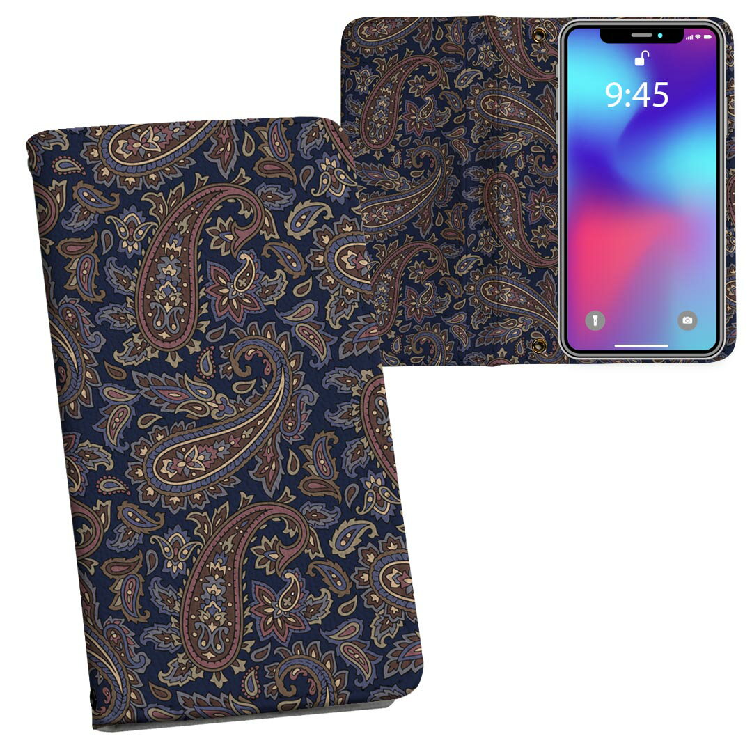 商品特徴・シームレスな両面フルデザイン、開いた時も内側のデザインが楽しめます・素材には高品質の人工革を貼った、しっかり厚みのあるタイプ・内側にはスマホを装着するケースが付属・機種専用のカメラホール仕様でケースを装着したままの撮影が可能・ワン...