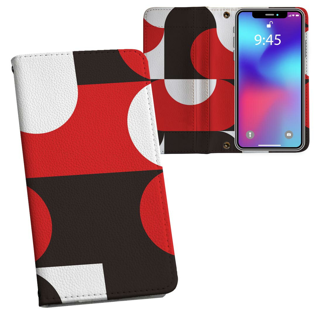 商品特徴・シームレスな両面フルデザイン、開いた時も内側のデザインが楽しめます・素材には高品質の人工革を貼った、しっかり厚みのあるタイプ・内側にはスマホを装着するケースが付属・機種専用のカメラホール仕様でケースを装着したままの撮影が可能・ワン...