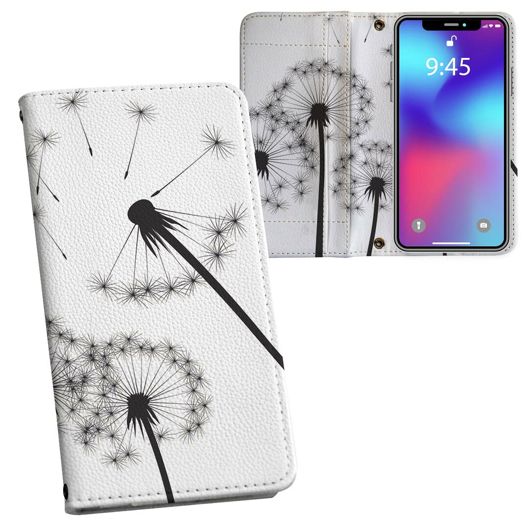 商品特徴・シームレスな両面フルデザイン、開いた時も内側のデザインが楽しめます・素材には高品質の人工革を貼った、しっかり厚みのあるタイプ・内側にはスマホを装着するケースが付属・機種専用のカメラホール仕様でケースを装着したままの撮影が可能・ワン...