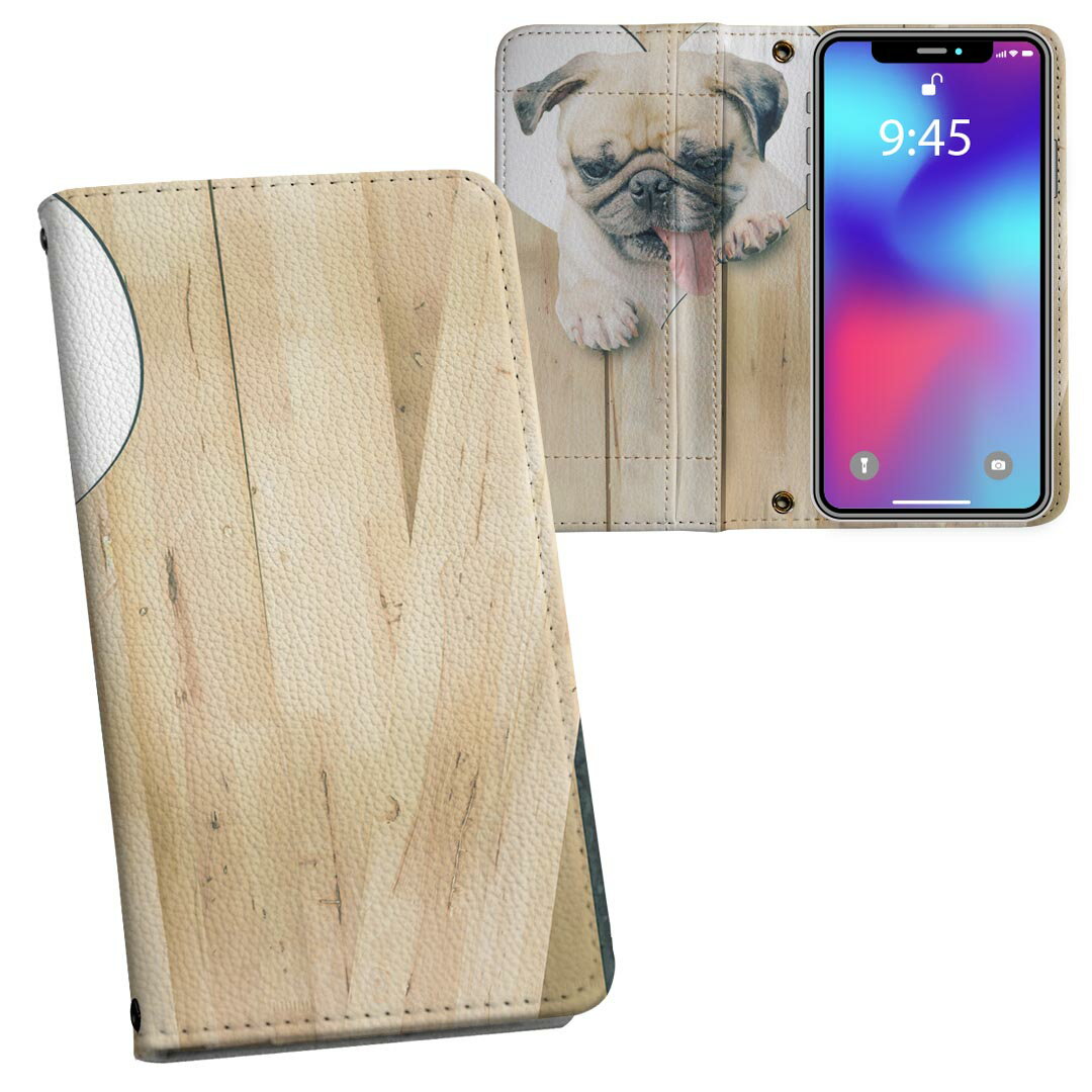 商品特徴・シームレスな両面フルデザイン、開いた時も内側のデザインが楽しめます・素材には高品質の人工革を貼った、しっかり厚みのあるタイプ・内側にはスマホを装着するケースが付属・機種専用のカメラホール仕様でケースを装着したままの撮影が可能・ワン...