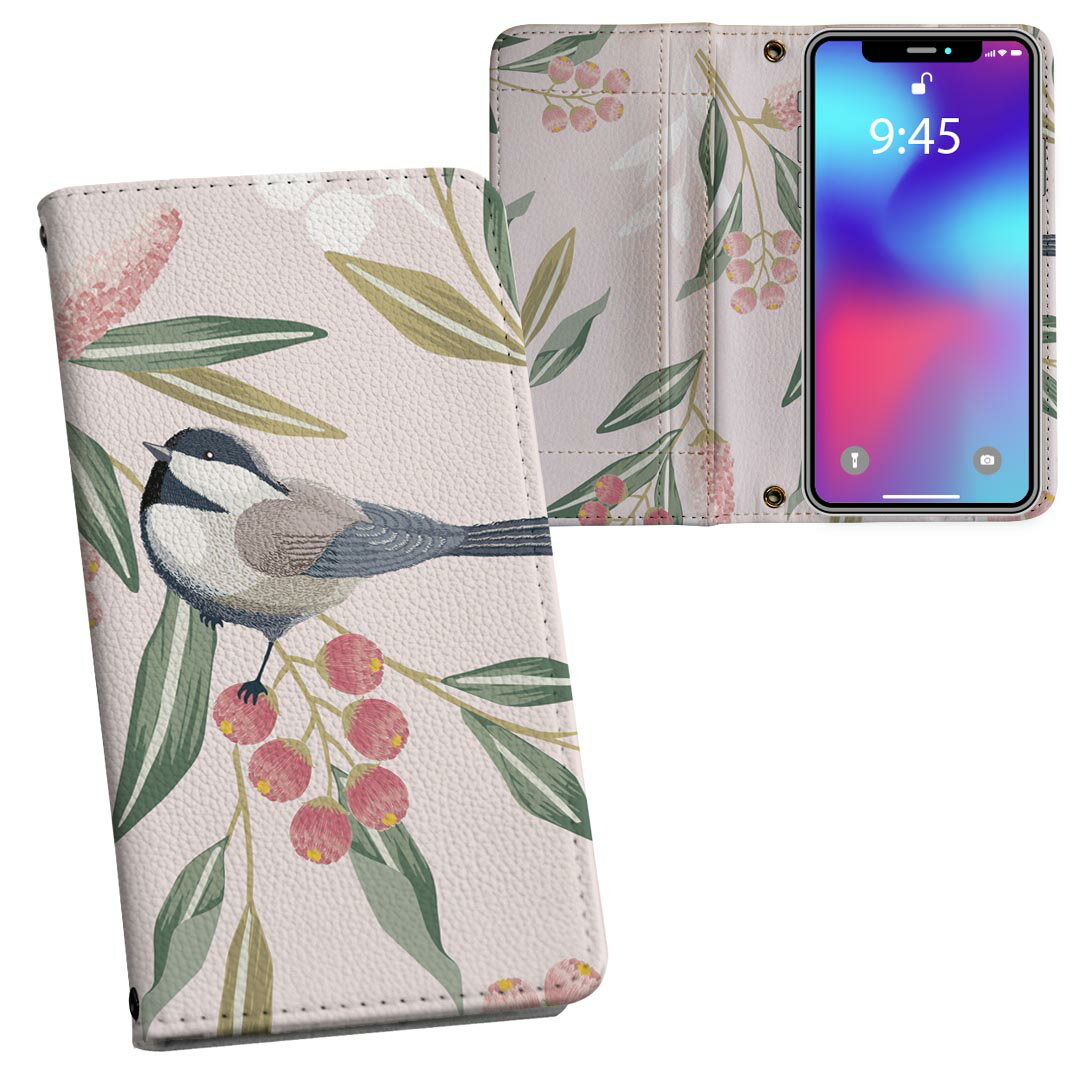 商品特徴・シームレスな両面フルデザイン、開いた時も内側のデザインが楽しめます・素材には高品質の人工革を貼った、しっかり厚みのあるタイプ・内側にはスマホを装着するケースが付属・機種専用のカメラホール仕様でケースを装着したままの撮影が可能・ワン...