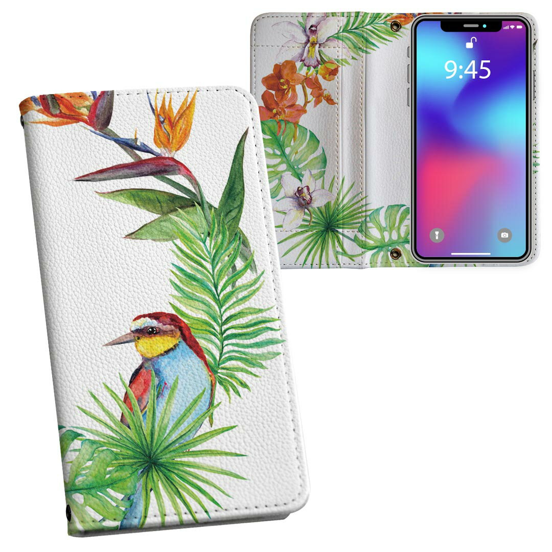 商品特徴・シームレスな両面フルデザイン、開いた時も内側のデザインが楽しめます・素材には高品質の人工革を貼った、しっかり厚みのあるタイプ・内側にはスマホを装着するケースが付属・機種専用のカメラホール仕様でケースを装着したままの撮影が可能・ワン...