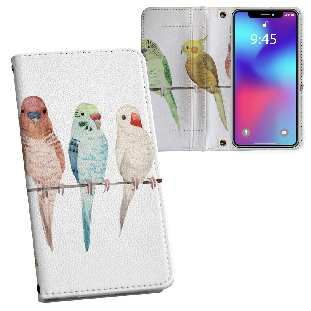 商品特徴・シームレスな両面フルデザイン、開いた時も内側のデザインが楽しめます・素材には高品質の人工革を貼った、しっかり厚みのあるタイプ・内側にはスマホを装着するケースが付属・機種専用のカメラホール仕様でケースを装着したままの撮影が可能・ワン...