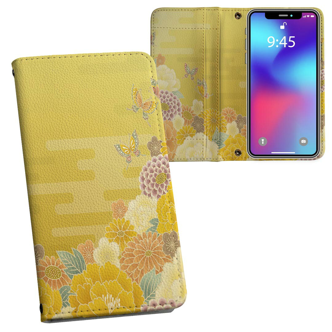 商品特徴・シームレスな両面フルデザイン、開いた時も内側のデザインが楽しめます・素材には高品質の人工革を貼った、しっかり厚みのあるタイプ・内側にはスマホを装着するケースが付属・機種専用のカメラホール仕様でケースを装着したままの撮影が可能・ワン...