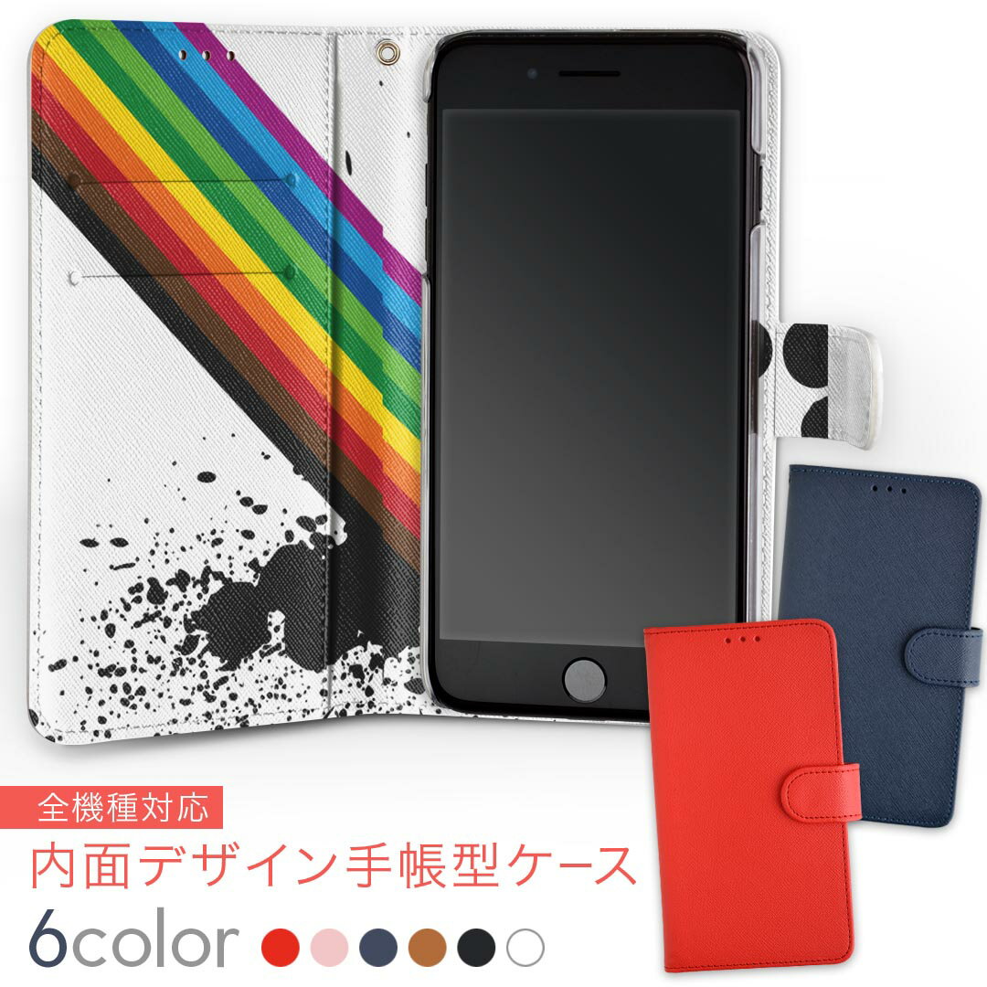 商品特徴・シームレスな内側デザイン、開いた時にデザインが楽しめます・素材には高品質の人工革を貼った、しっかり厚みのあるタイプ・内側にはスマホを装着するケースが付属・機種専用のカメラホール仕様でケースを装着したままの撮影が可能・ワンセグや動画...