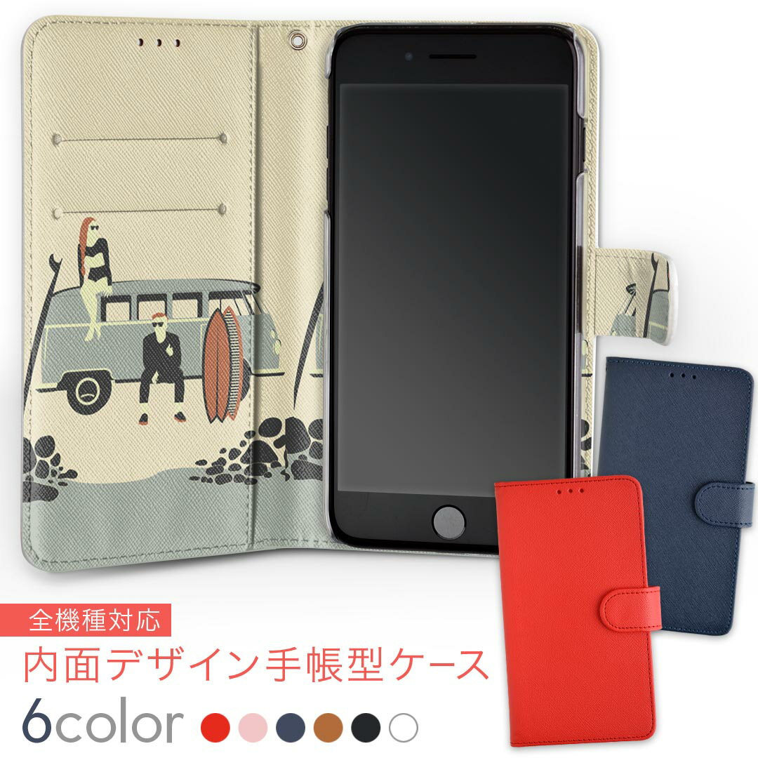 商品特徴・シームレスな内側デザイン、開いた時にデザインが楽しめます・素材には高品質の人工革を貼った、しっかり厚みのあるタイプ・内側にはスマホを装着するケースが付属・機種専用のカメラホール仕様でケースを装着したままの撮影が可能・ワンセグや動画...