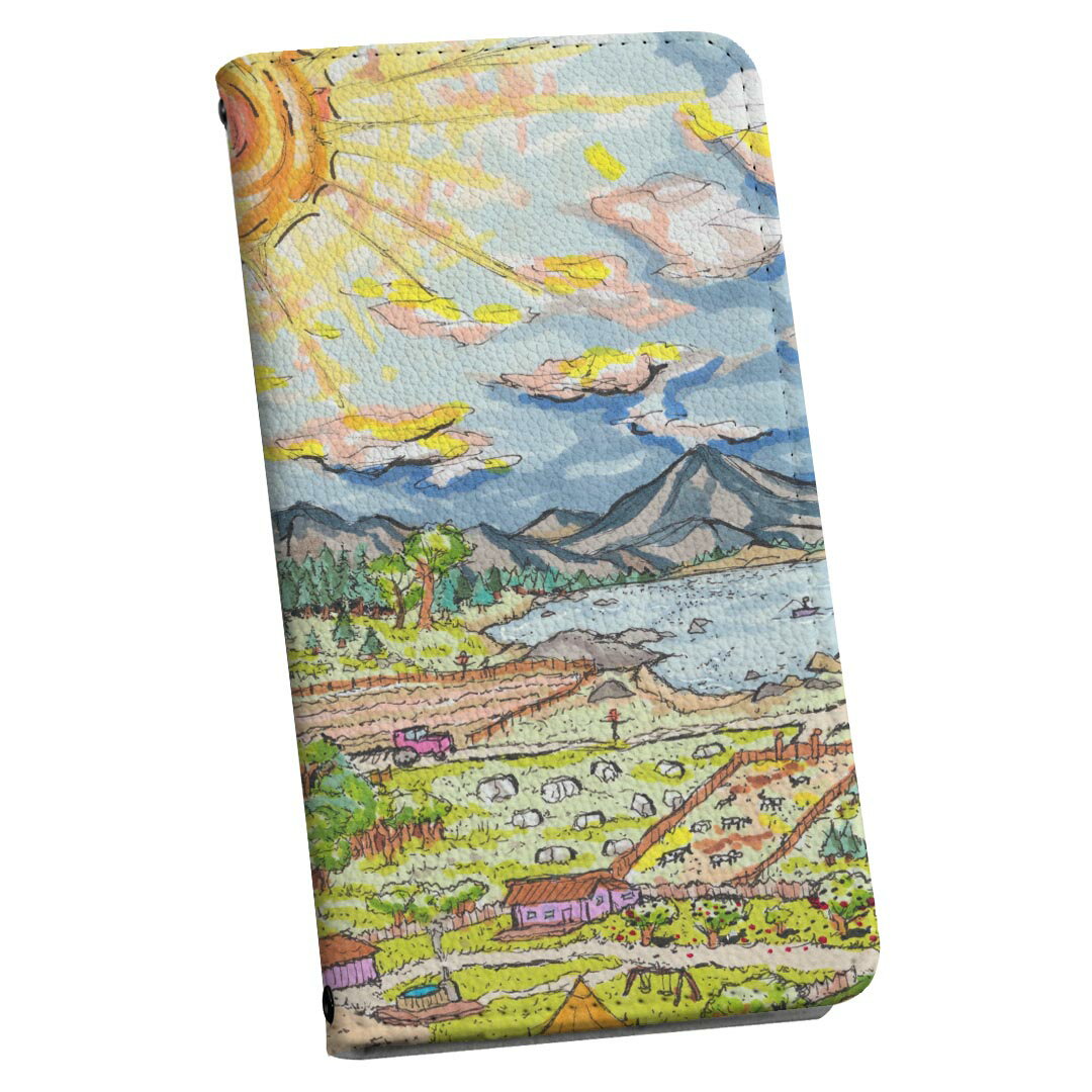 商品特徴・シームレスな全面デザイン（内側は落ち着いたオフホワイト）・外側は高品質の人工革を使用・内側にはスマホを装着するケースが付属・機種専用のカメラホール仕様でケースを装着したままの撮影が可能・ワンセグや動画の視聴に便利な横置きスタンド機...