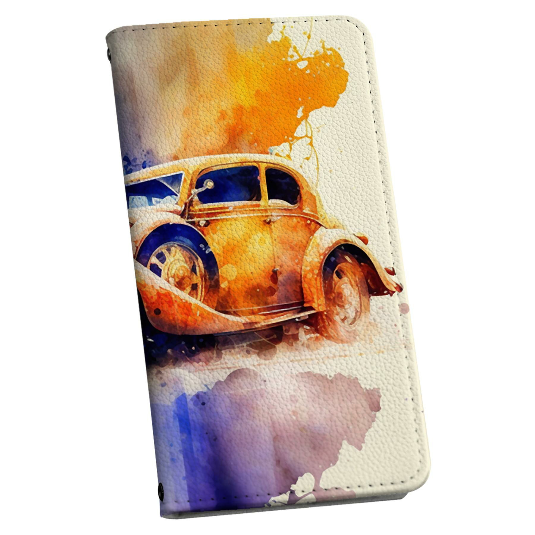 商品特徴・シームレスな全面デザイン（内側は落ち着いたオフホワイト）・外側は高品質の人工革を使用・内側にはスマホを装着するケースが付属・機種専用のカメラホール仕様でケースを装着したままの撮影が可能・ワンセグや動画の視聴に便利な横置きスタンド機...