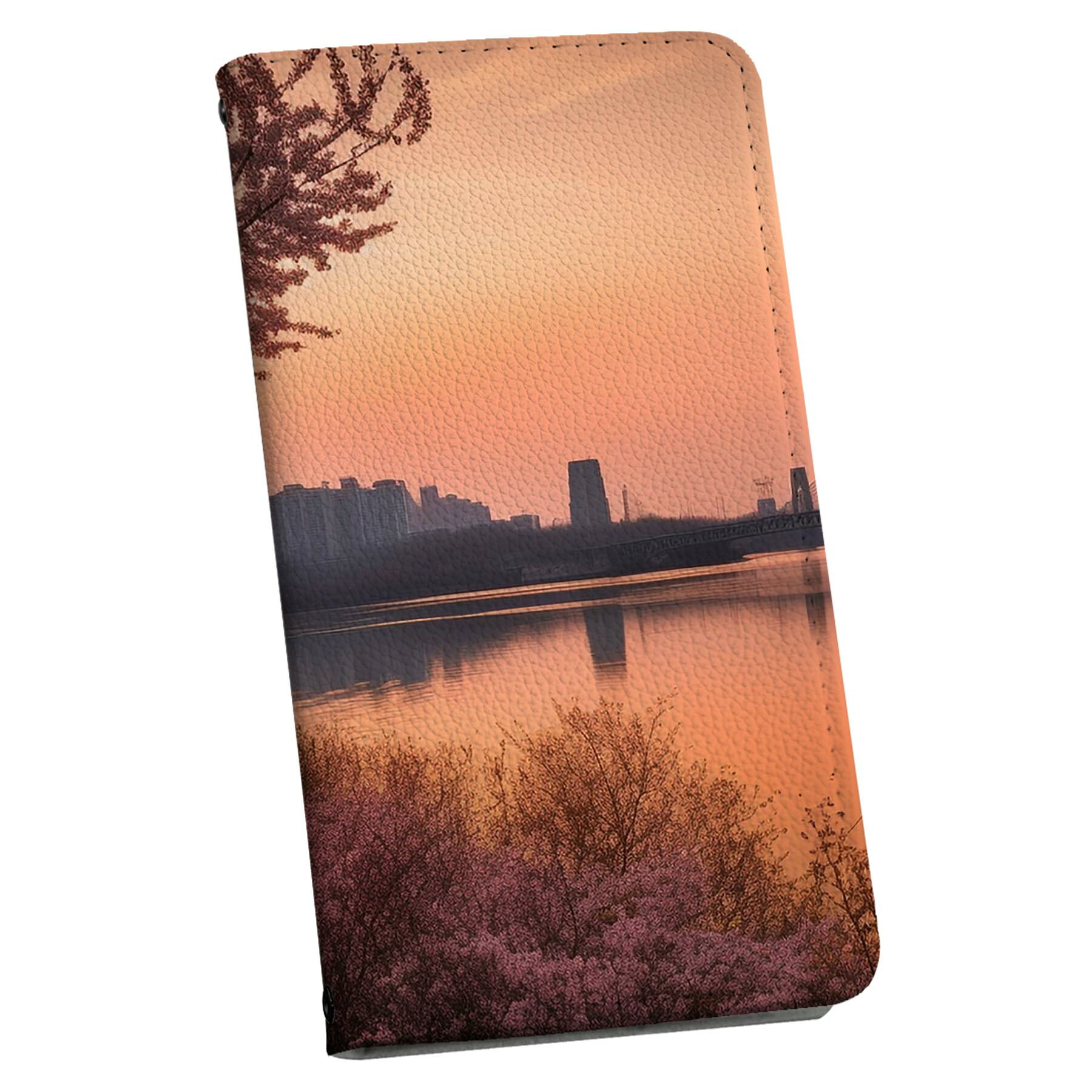 商品特徴・シームレスな全面デザイン（内側は落ち着いたオフホワイト）・外側は高品質の人工革を使用・内側にはスマホを装着するケースが付属・機種専用のカメラホール仕様でケースを装着したままの撮影が可能・ワンセグや動画の視聴に便利な横置きスタンド機...