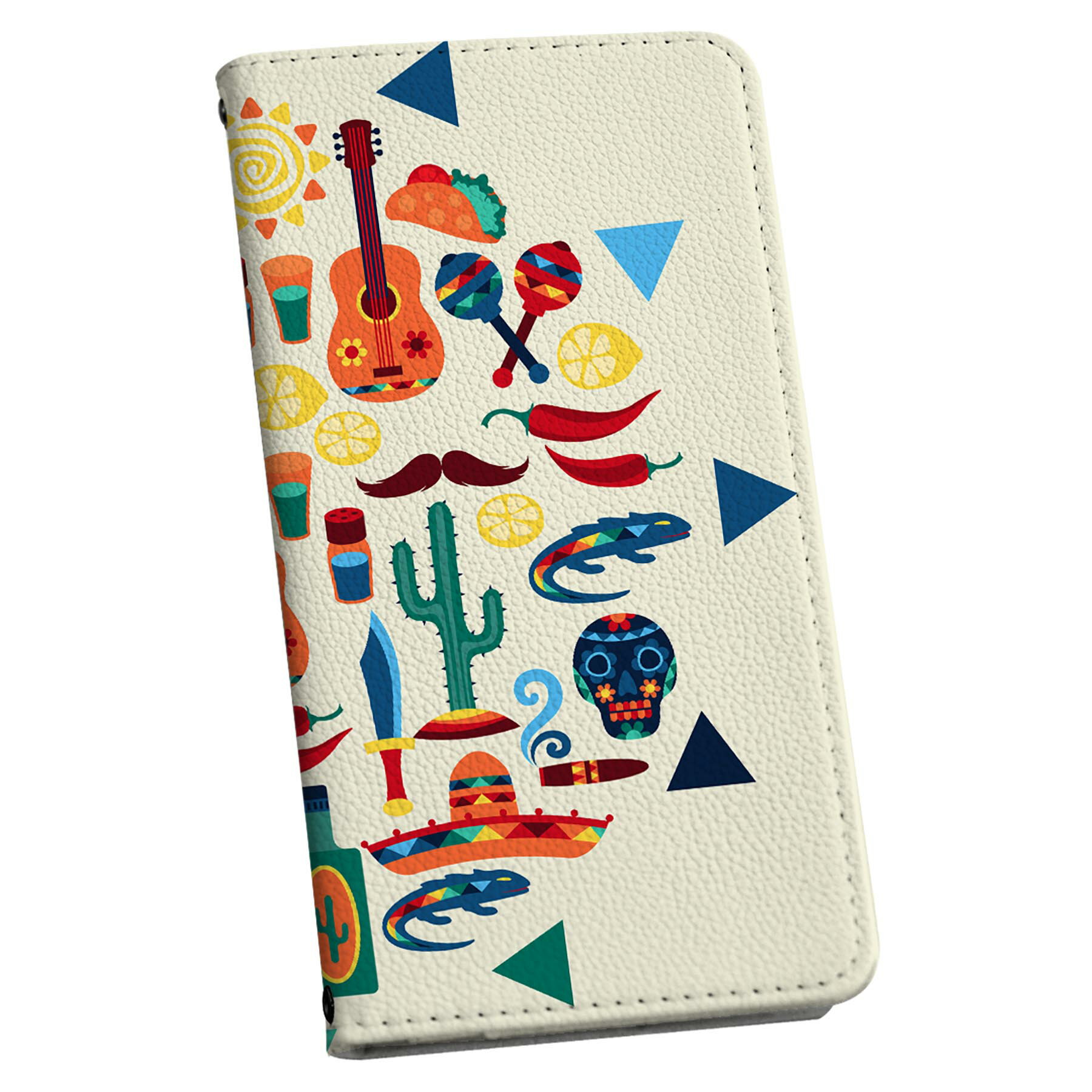 商品特徴・シームレスな全面デザイン（内側は落ち着いたオフホワイト）・外側は高品質の人工革を使用・内側にはスマホを装着するケースが付属・機種専用のカメラホール仕様でケースを装着したままの撮影が可能・ワンセグや動画の視聴に便利な横置きスタンド機...